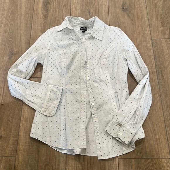 Express | Tops | Express Fitted Work Shirt | Poshmark
